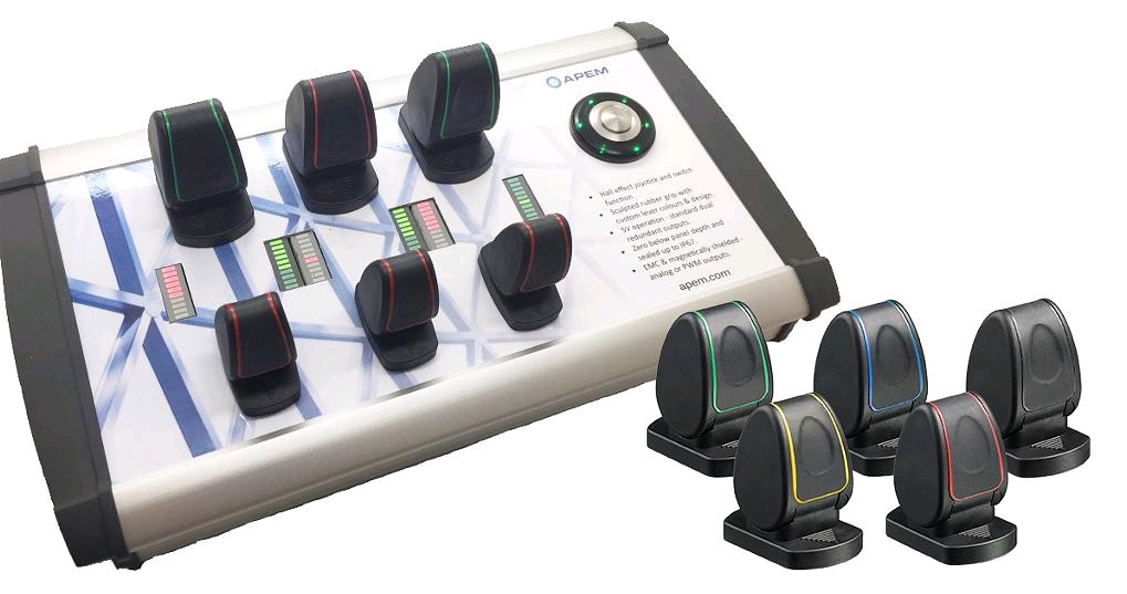 BH Series Apem Hall effect Paddle Control - Ermec